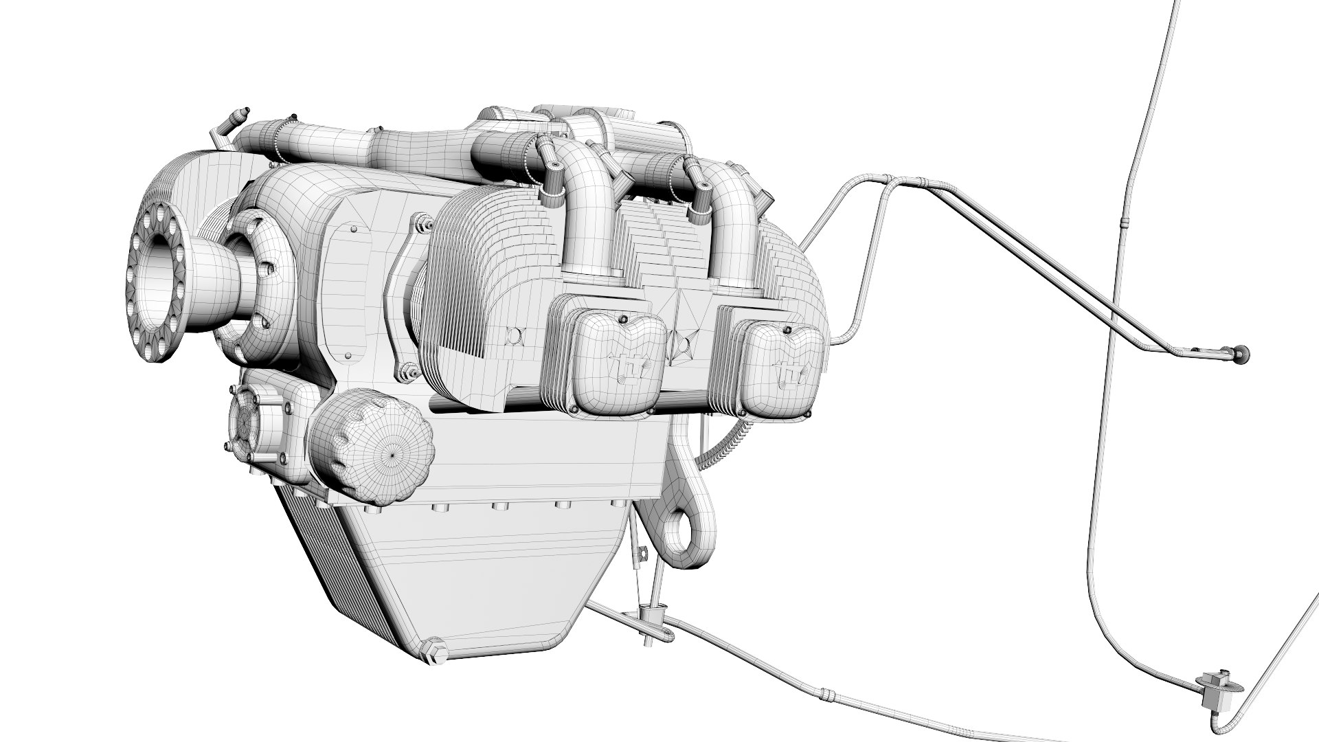 Plane Fuel System 3D - TurboSquid 2243225