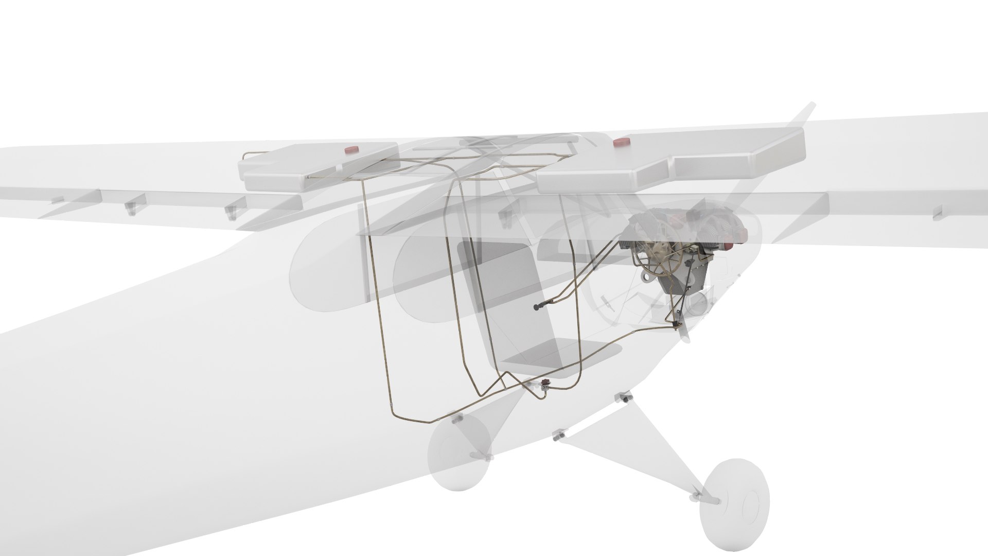 Plane Fuel System 3D - TurboSquid 2243225