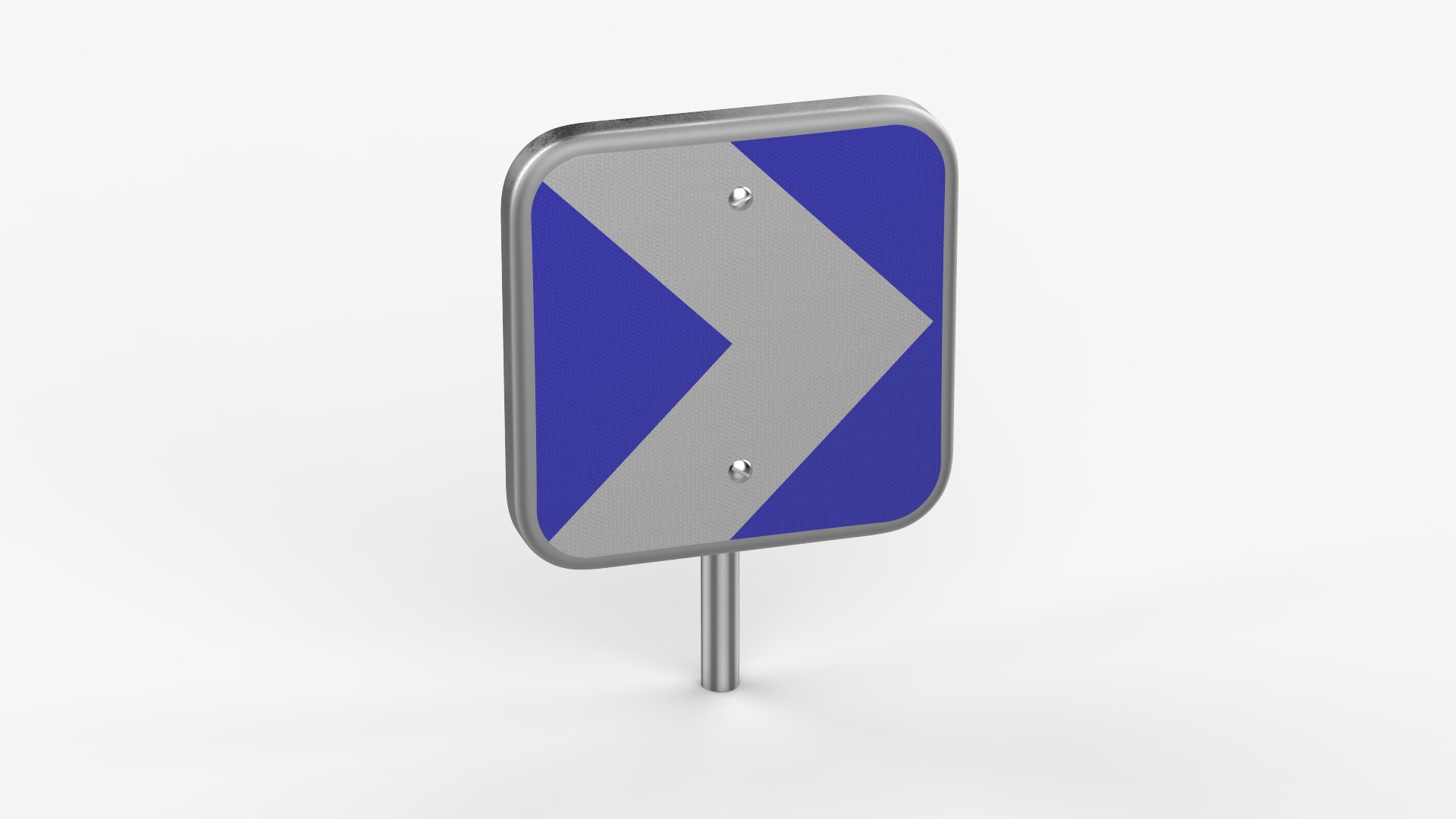 3D Traffic Direction Sign Model - TurboSquid 2062142