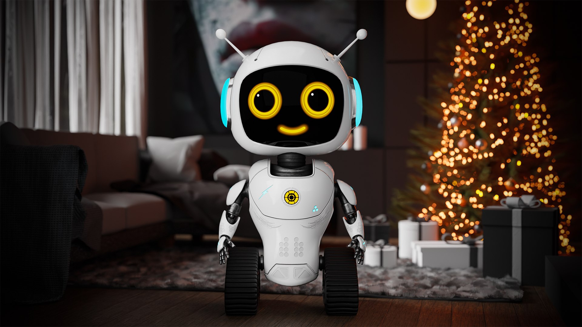 3d Robot 001 Blend Turbosquid 2351809