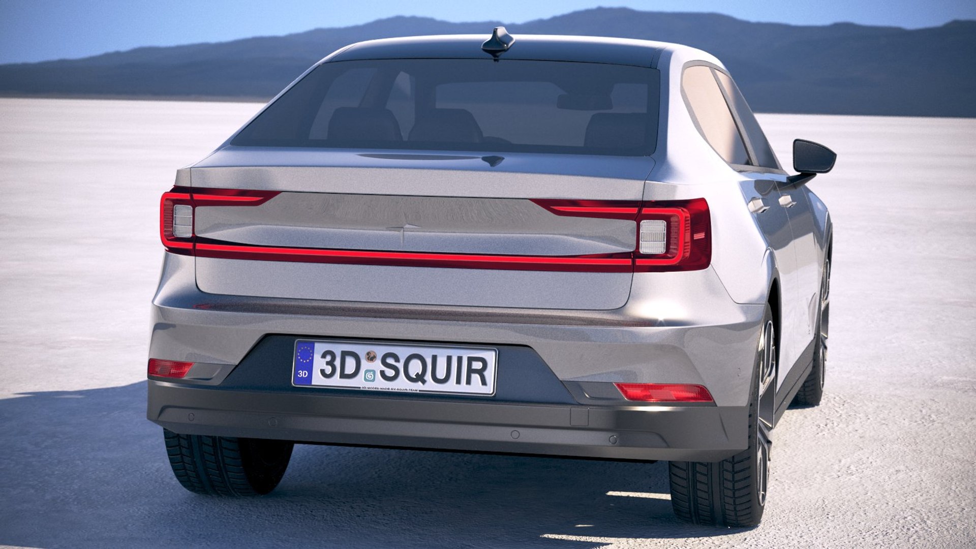 Polestar 2 2020 3D Model - TurboSquid 1394271