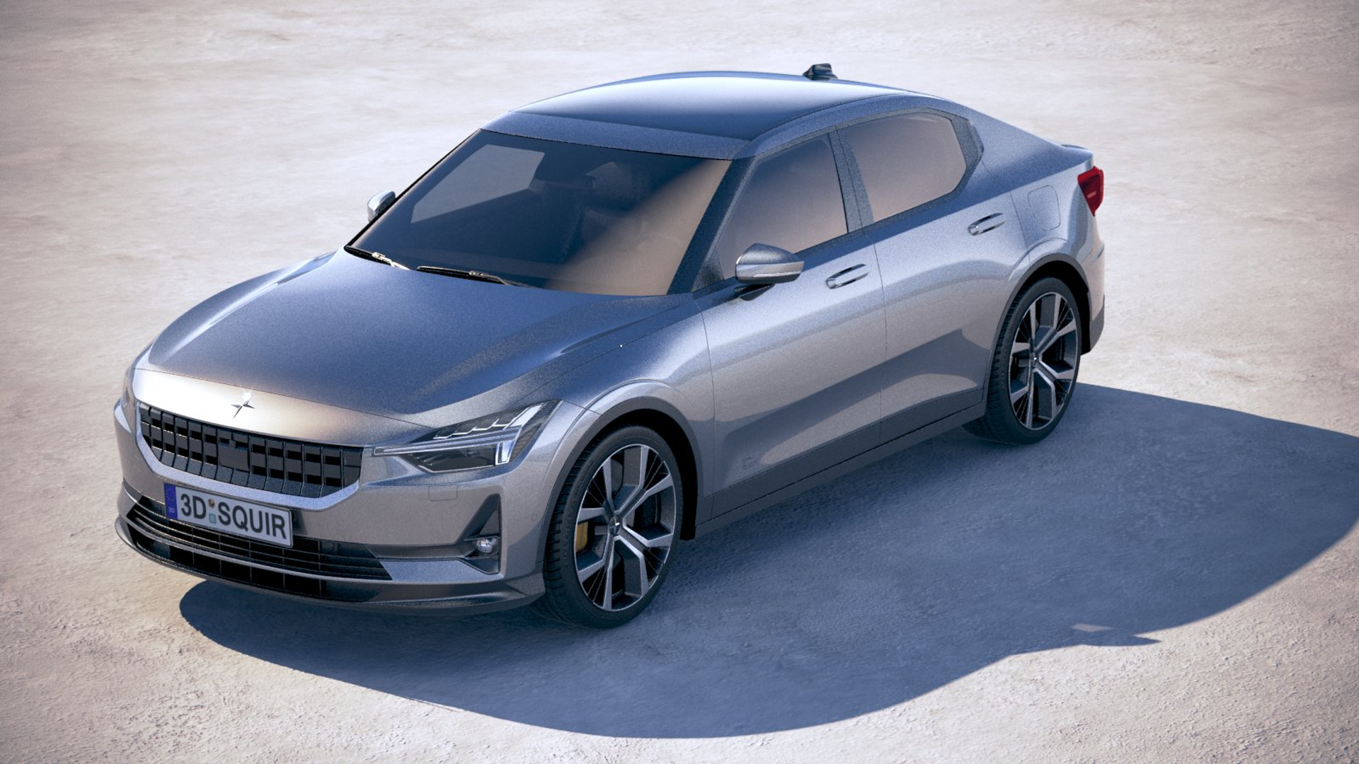Polestar 2 2020 3D Model - TurboSquid 1394271