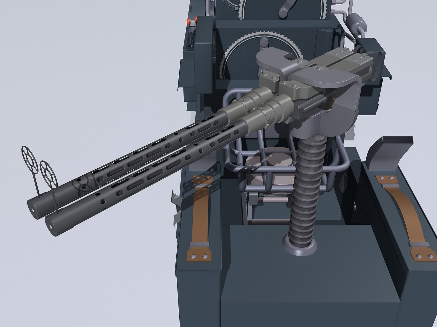 3d Ju-87 Cockpit Model