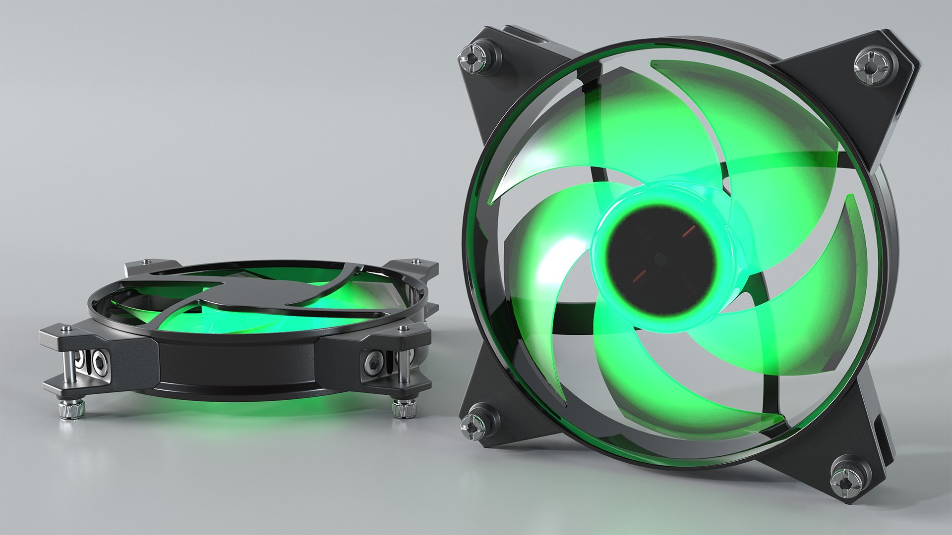 Dual fan cpu rgb 3D model - TurboSquid 1494461