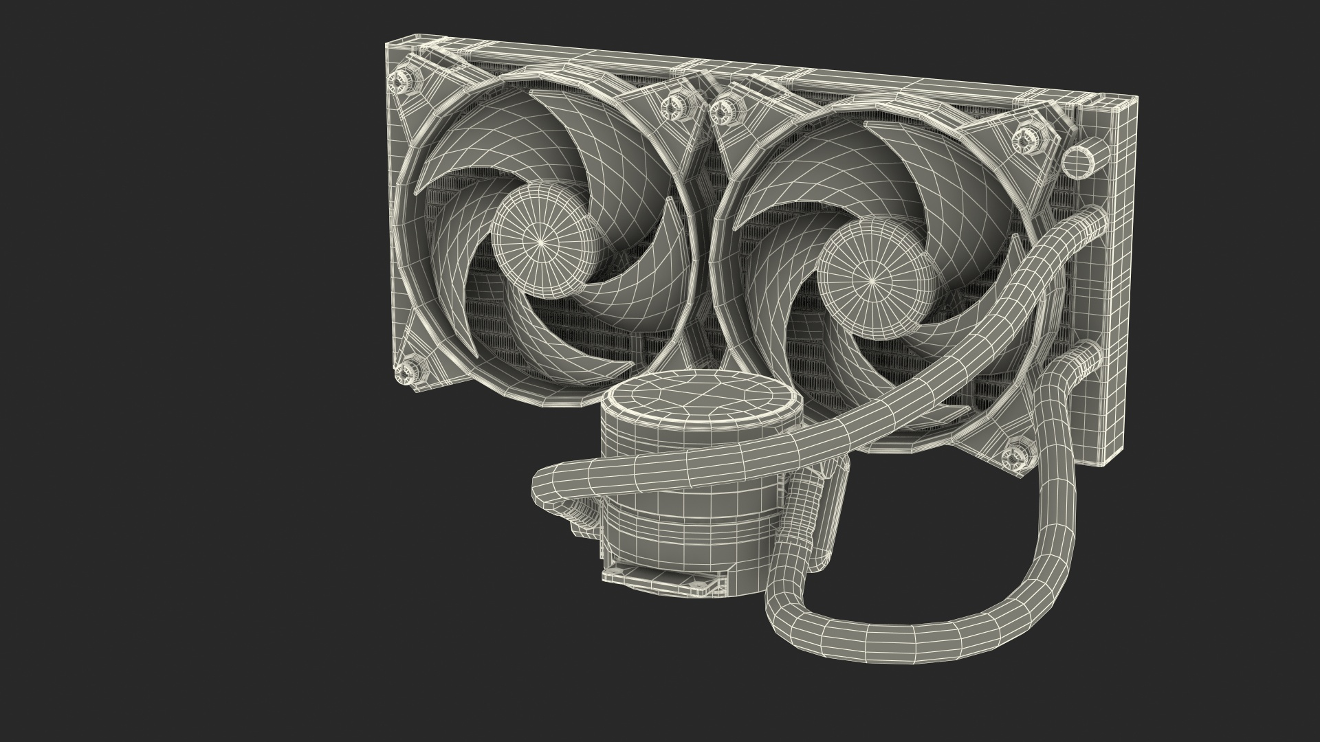 Dual Fan Cpu Rgb 3D Model - TurboSquid 1494461