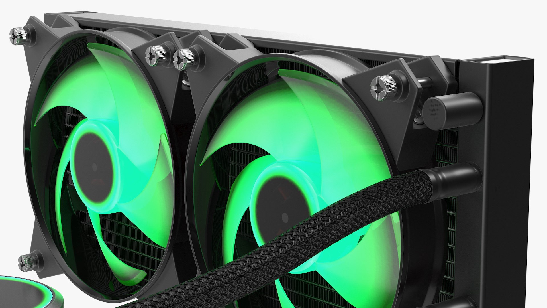 Dual fan cpu rgb 3D model - TurboSquid 1494461