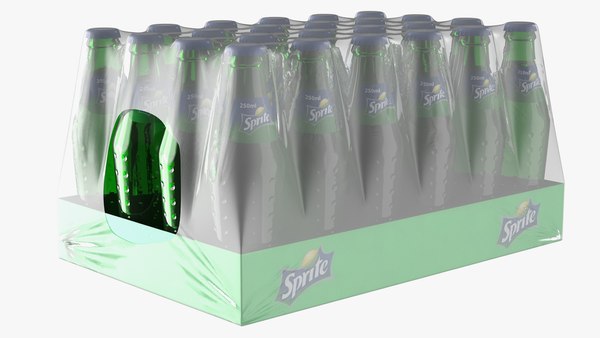 modelo 3d Colección de botellas y paquetes de Sprite - TurboSquid 1459830