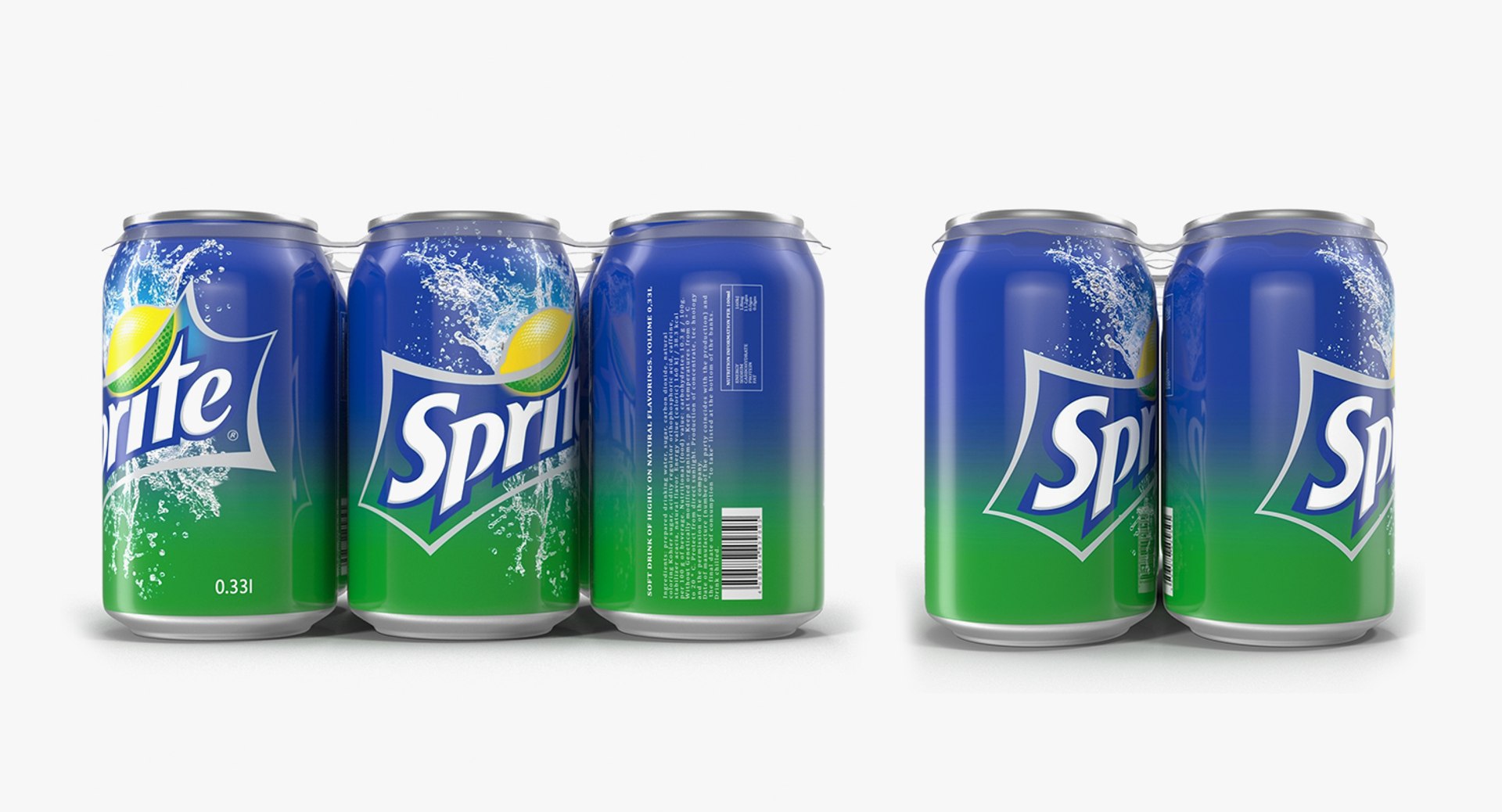 3D model sprite bottles packages pack - TurboSquid 1459830