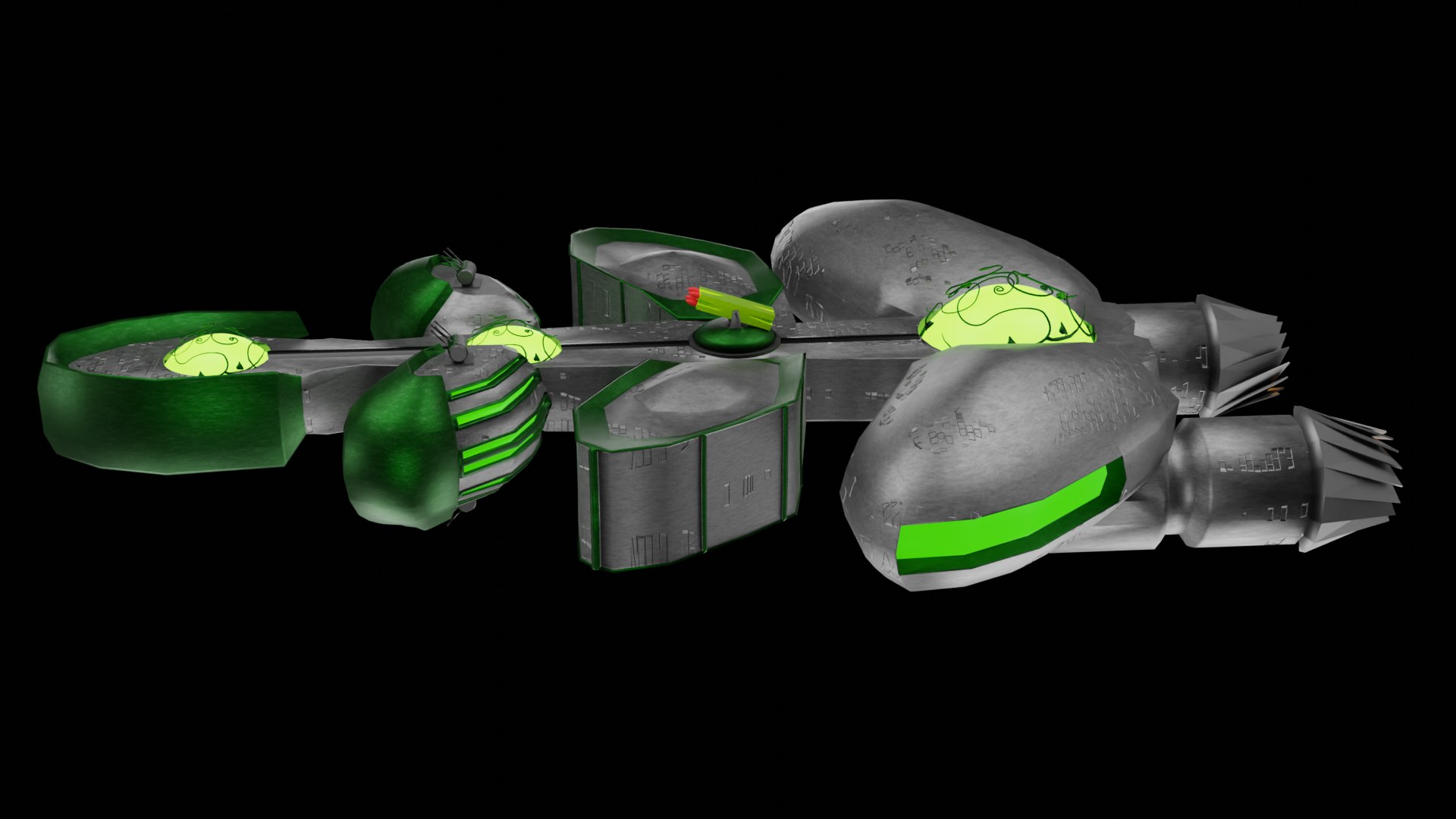 Arborec Carrier Model - TurboSquid 1795219