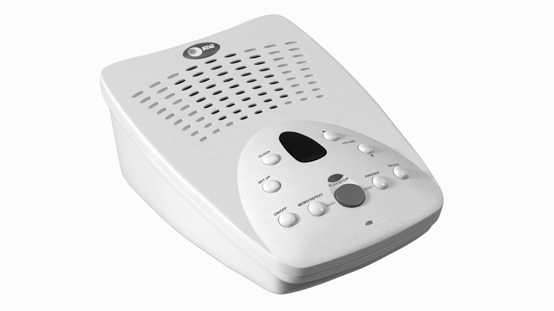 3D Answering Machine ATT White Model - TurboSquid 2090395