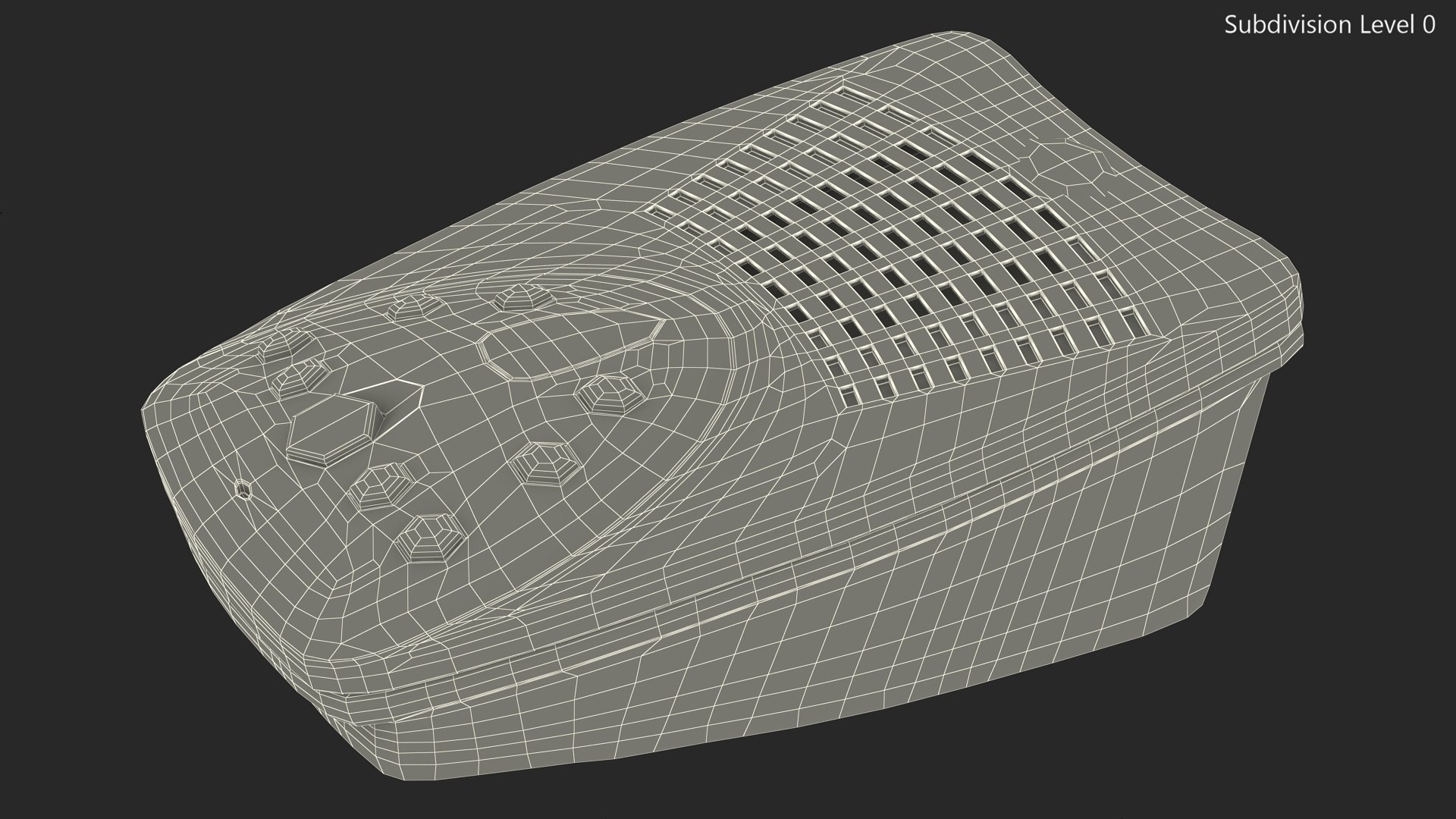 3D Answering Machine ATT White Model - TurboSquid 2090395