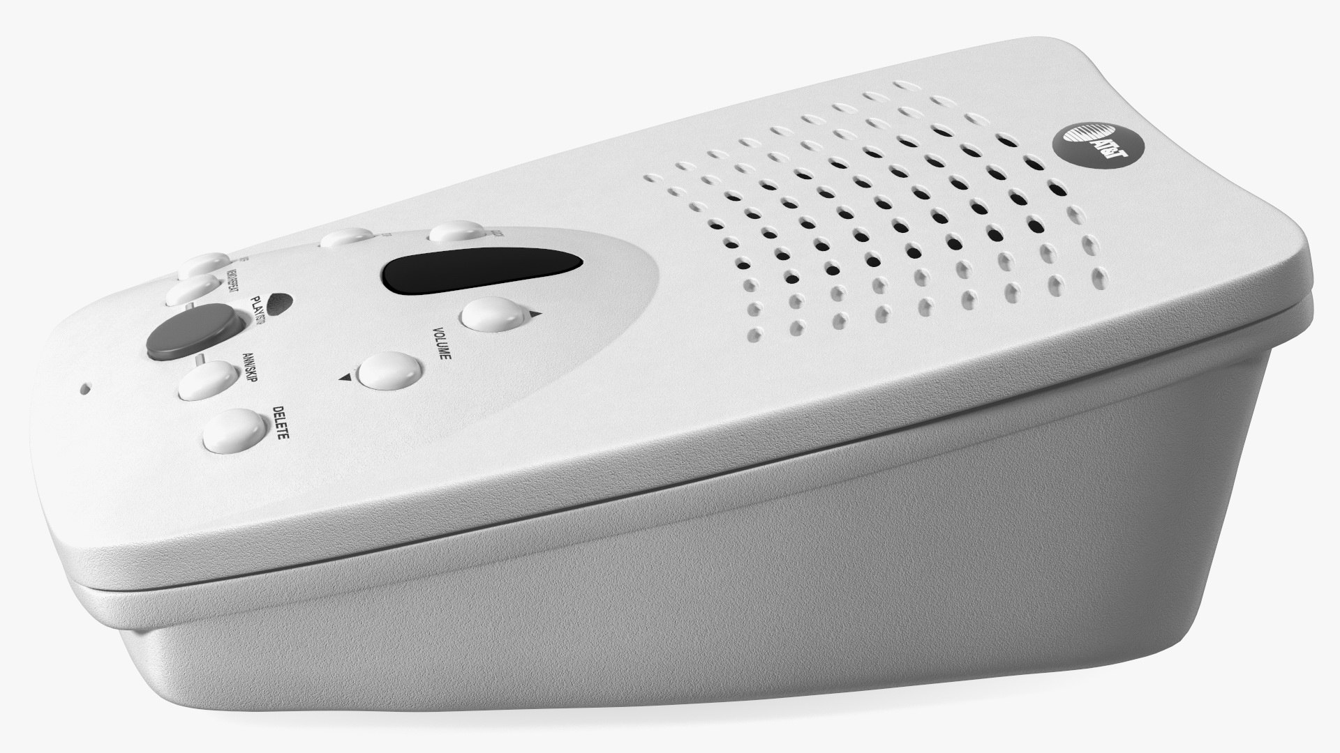 3D Answering Machine ATT White Model - TurboSquid 2090395