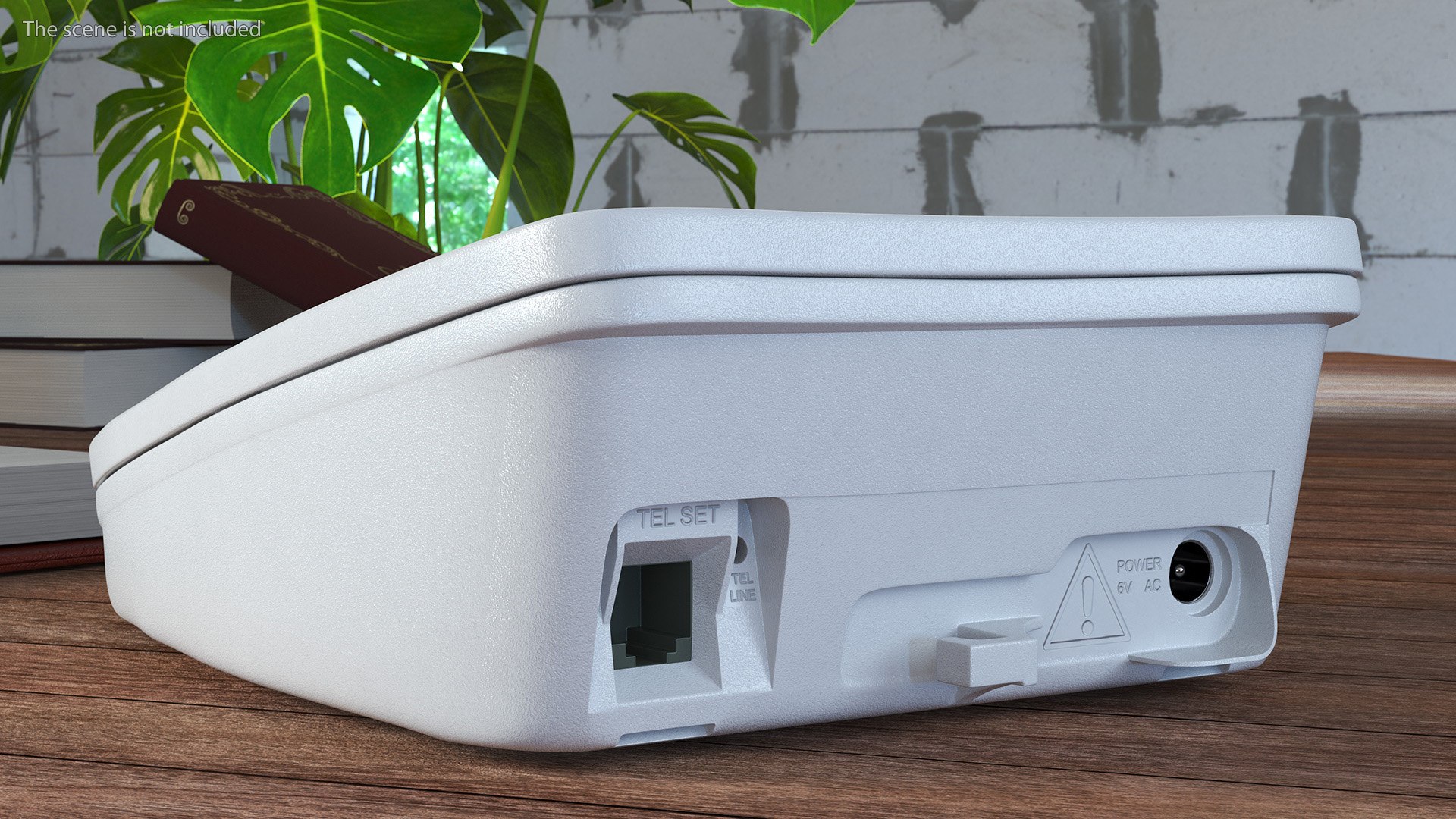 3D Answering Machine ATT White Model - TurboSquid 2090395