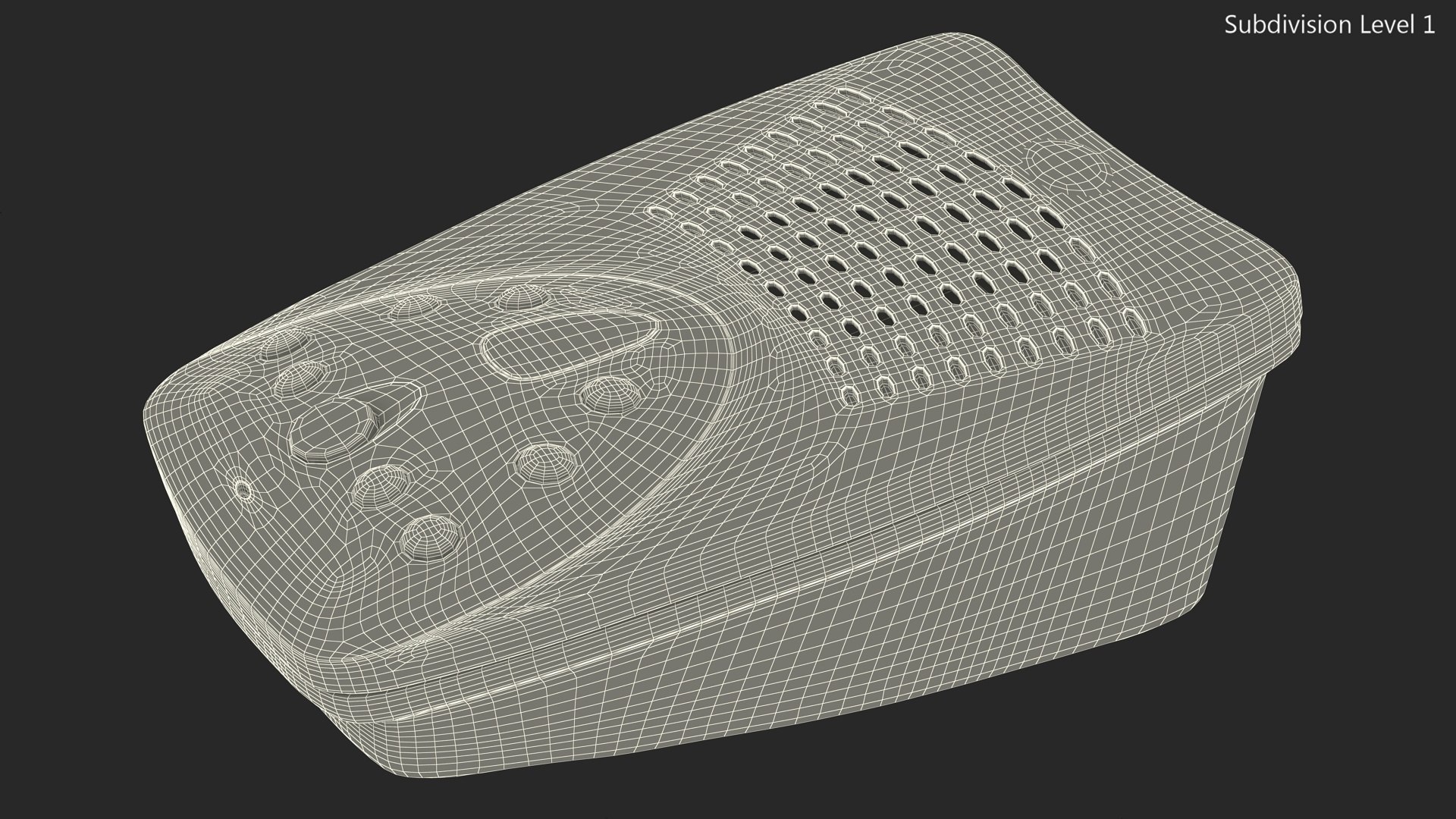 3D Answering Machine ATT White Model - TurboSquid 2090395