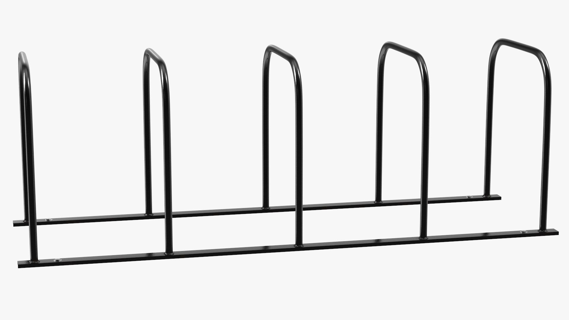 Metal Bicycle Rack Model - TurboSquid 2220141