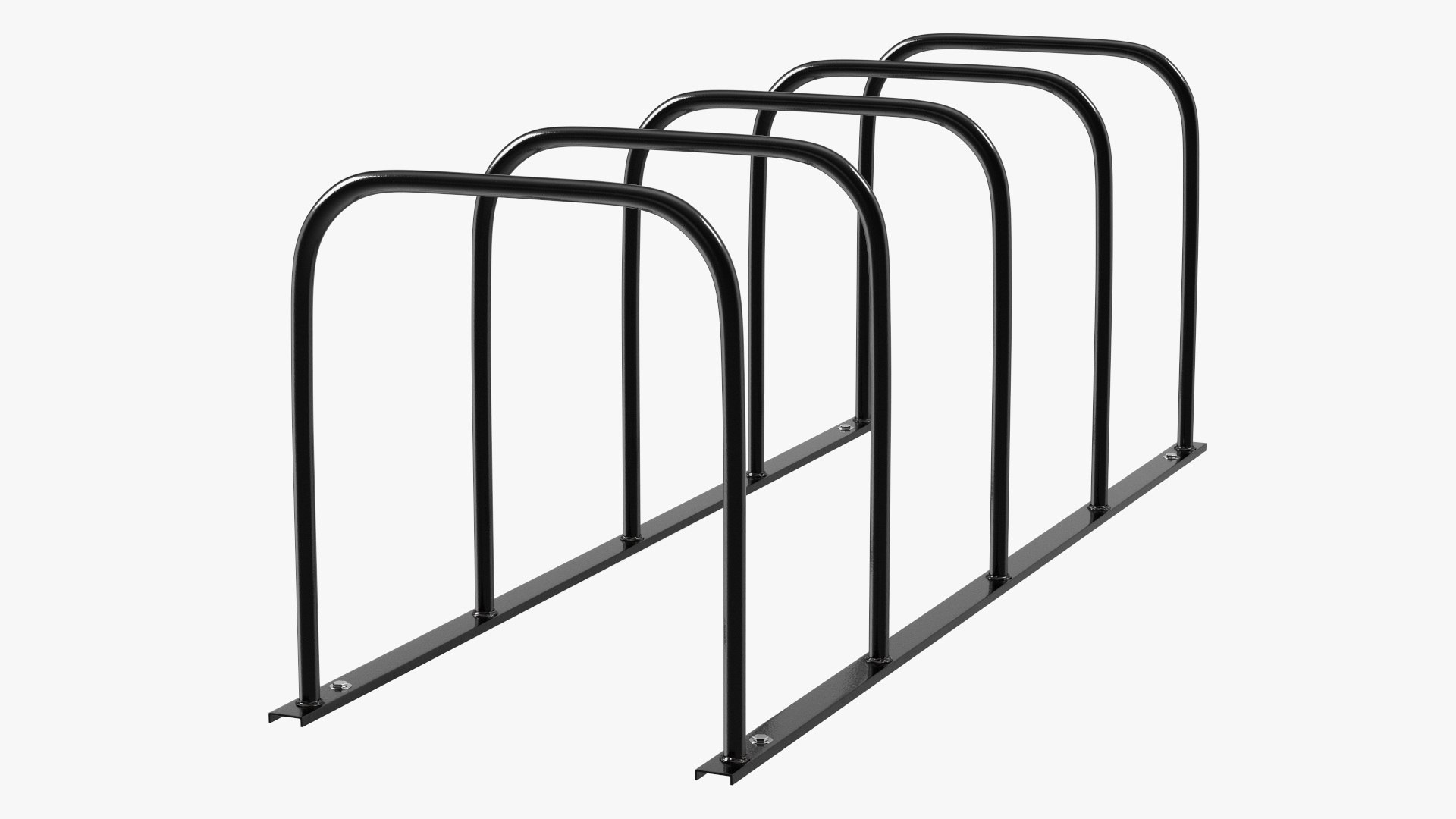 Metal Bicycle Rack Model - TurboSquid 2220141