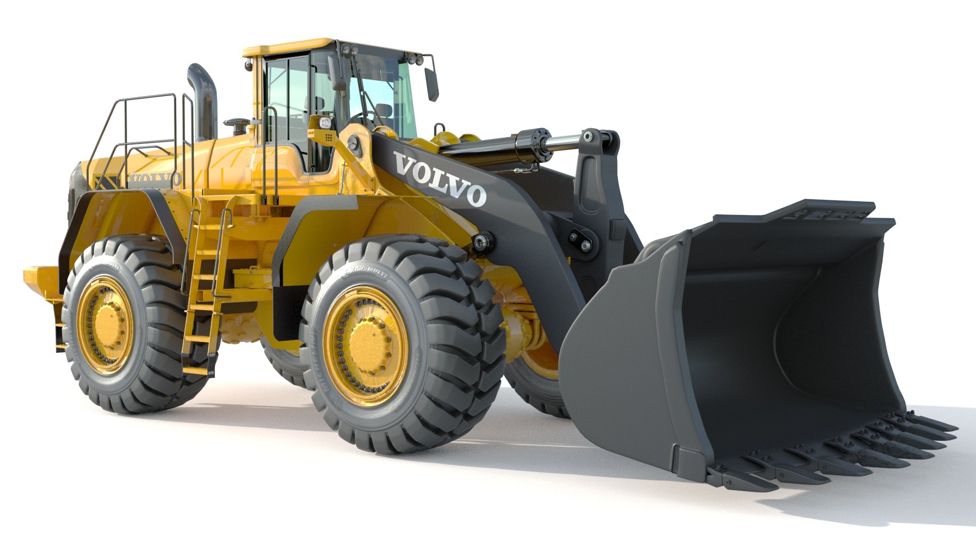 Volvo L350F Wheel Loader 3D Model - TurboSquid 2156691