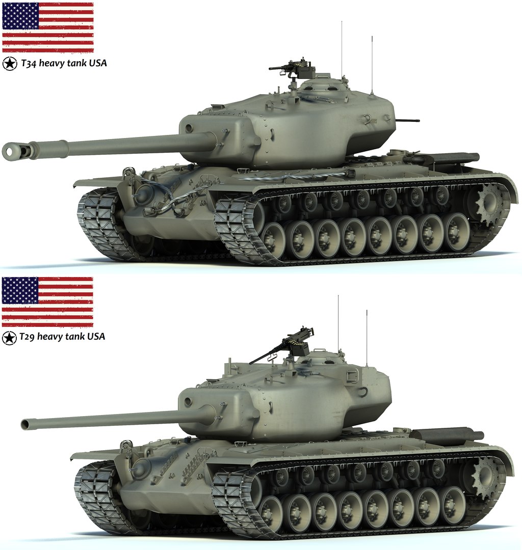 max t34 t29 heavy tank
