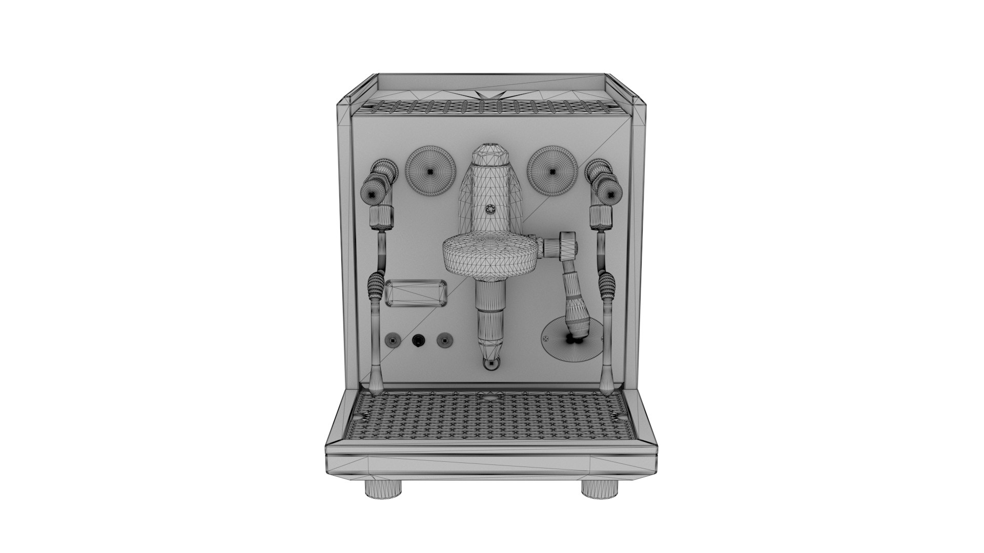 3D model Realistic Coffee machine model - TurboSquid 1970481