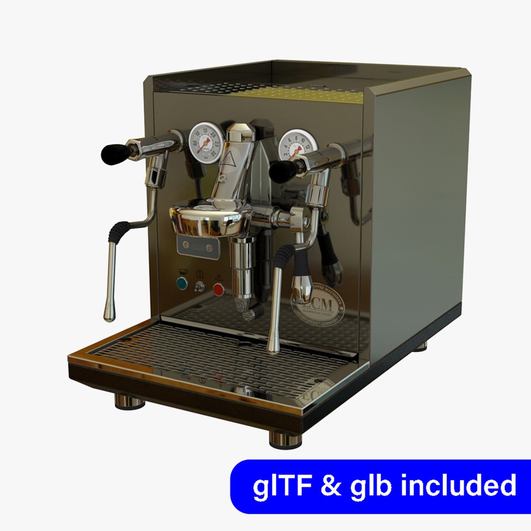 3D model Realistic Coffee machine model - TurboSquid 1970481