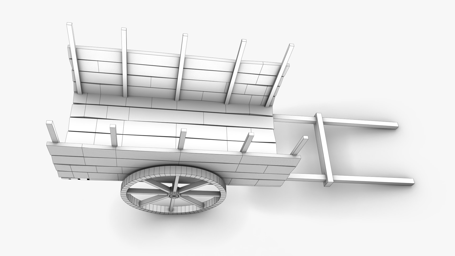 3D Cart Model - TurboSquid 2008925