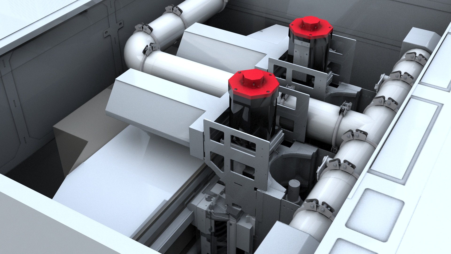 CNC Machine 5 3D Model - TurboSquid 2389567