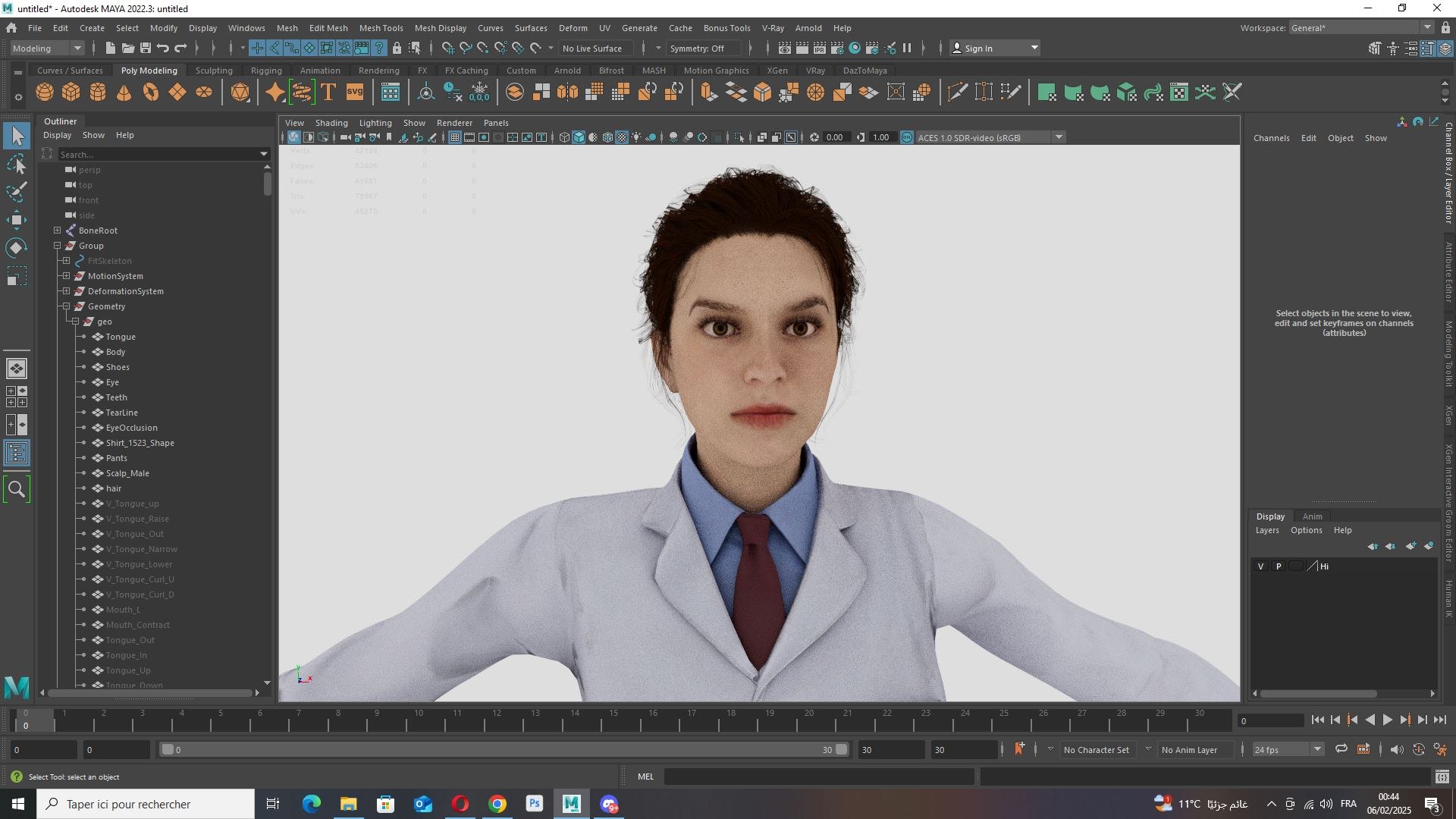 3D Female Teacher 3D Model Rigged - TurboSquid 2362784