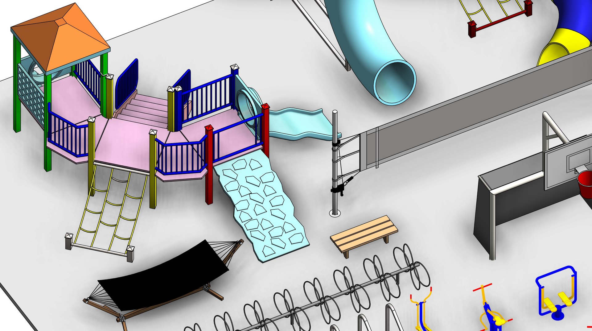 Park Revit Family Parameter 3D Model - TurboSquid 2301922