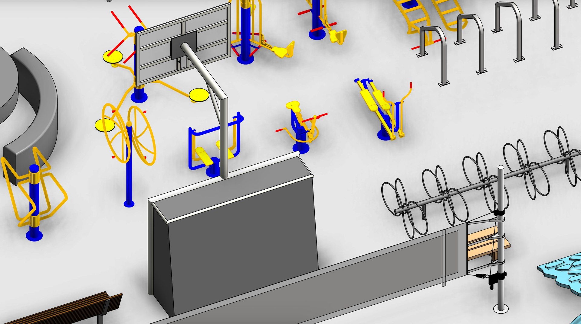 Park Revit Family Parameter 3D Model - TurboSquid 2301922