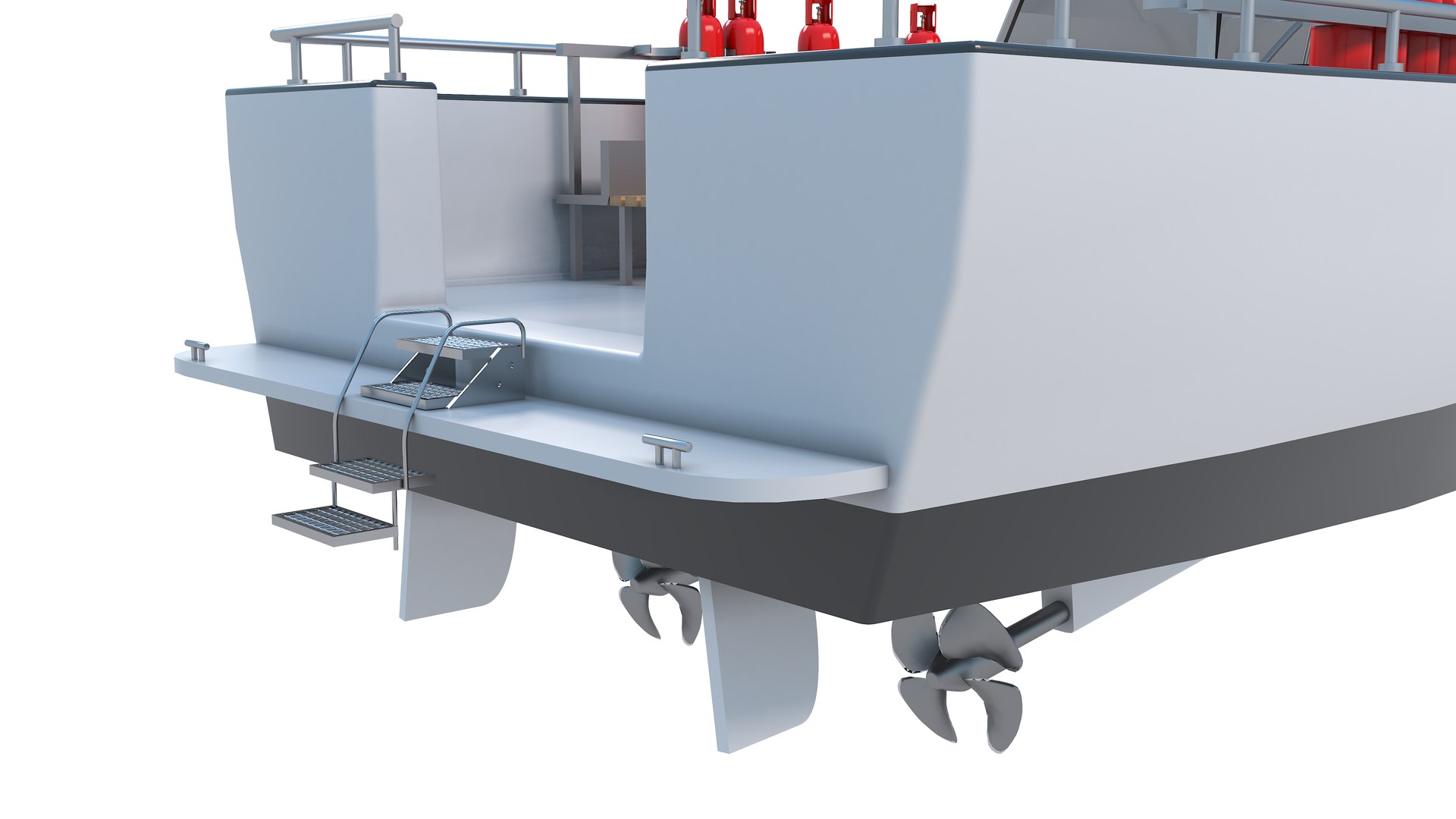 Dive Boat 3D Model - TurboSquid 1758303