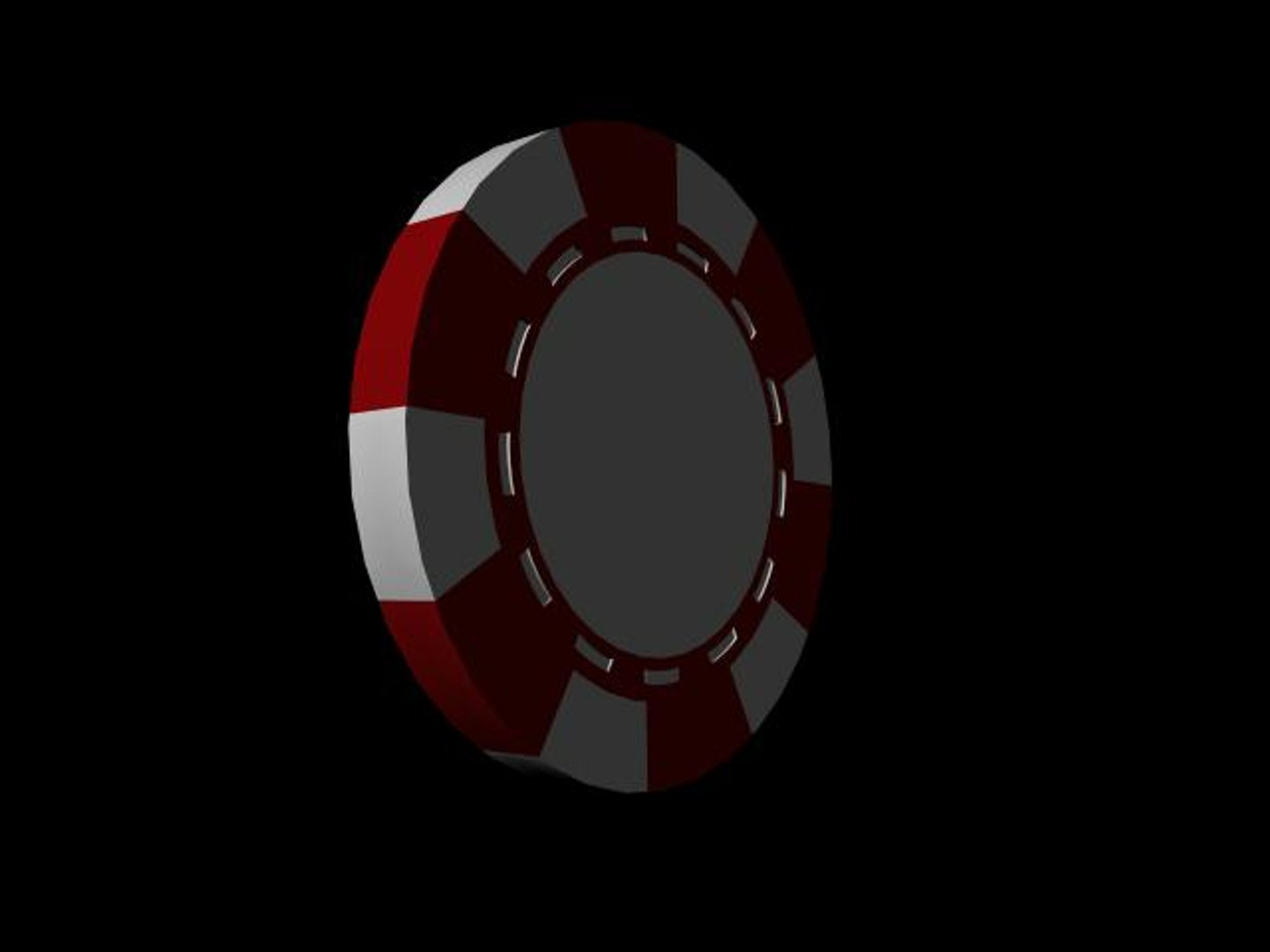 3d Poker Chip Model