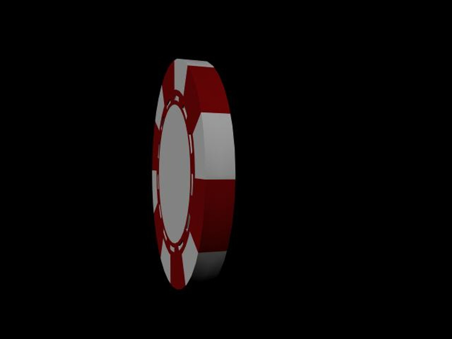 3d Poker Chip Model