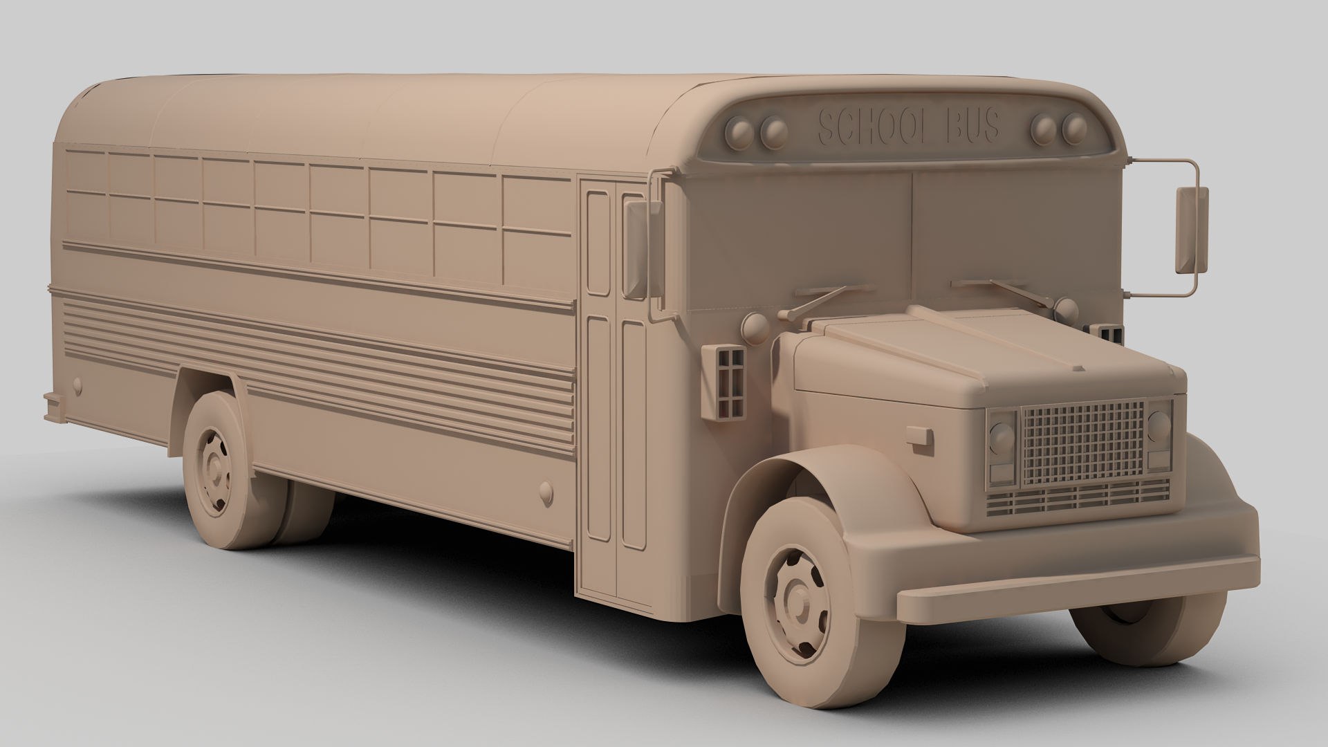 School Bus 3D Model - TurboSquid 2176788