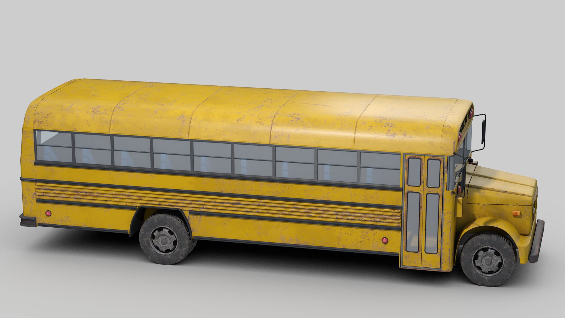 School Bus 3D Model - TurboSquid 2176788