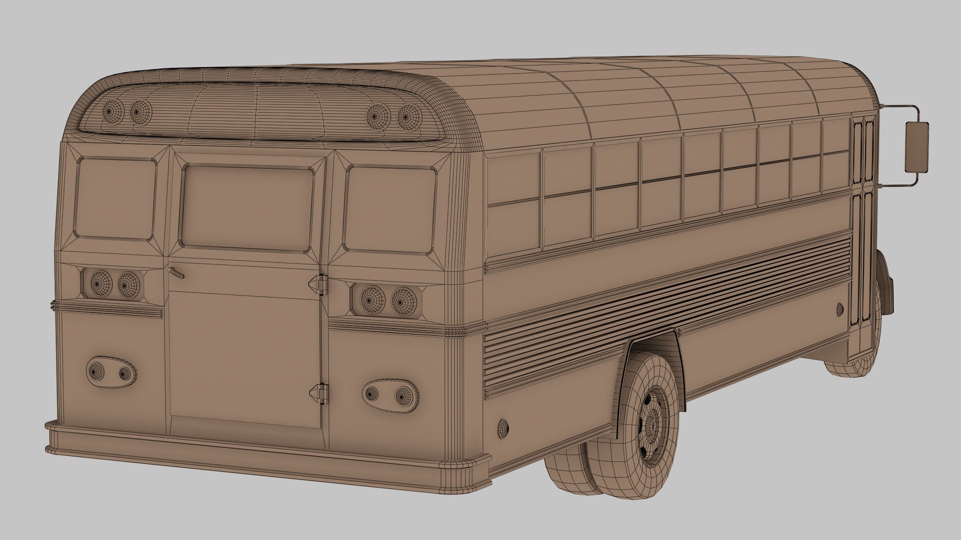 School Bus 3D model - TurboSquid 2176788