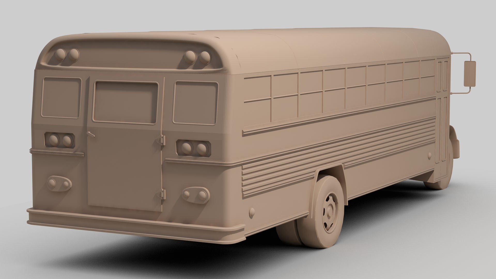 School Bus 3D model - TurboSquid 2176788