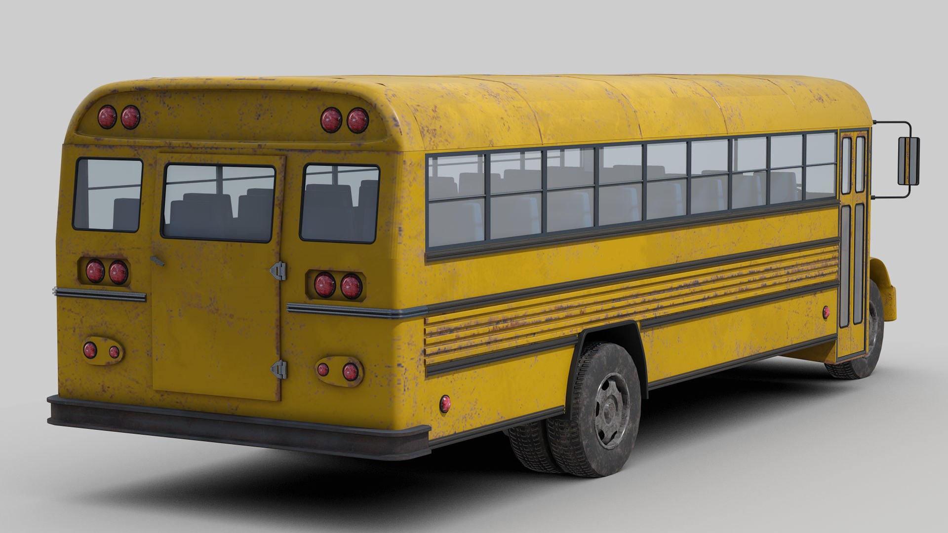 School Bus 3D Model - TurboSquid 2176788