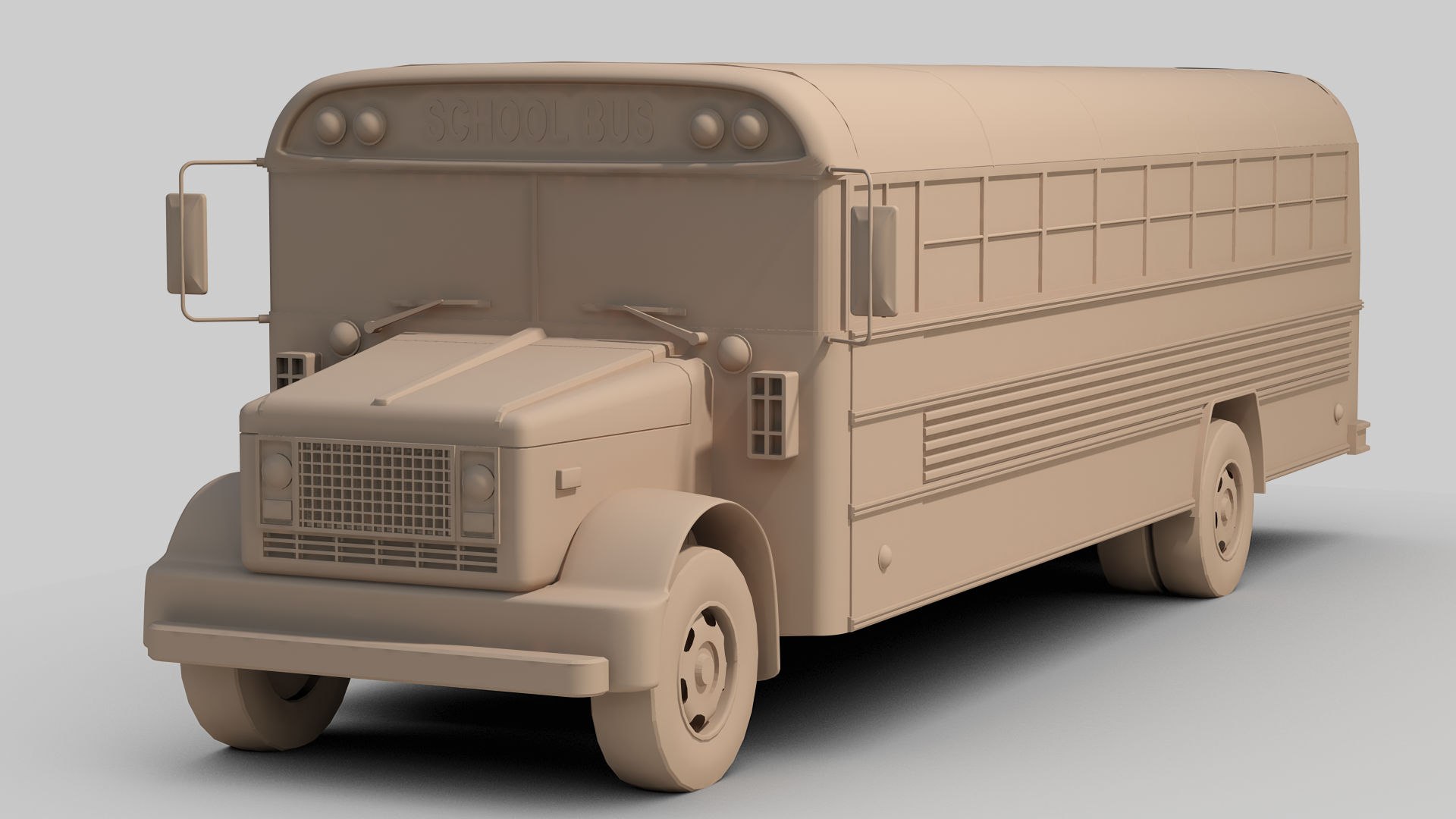 School Bus 3D Model - TurboSquid 2176788