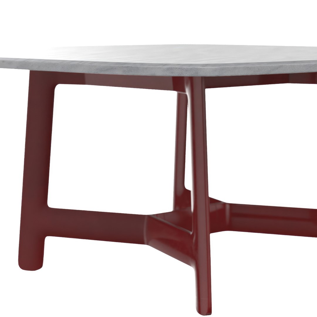 3D B And B Italia Alex Dining Table Squared - TurboSquid 2084256