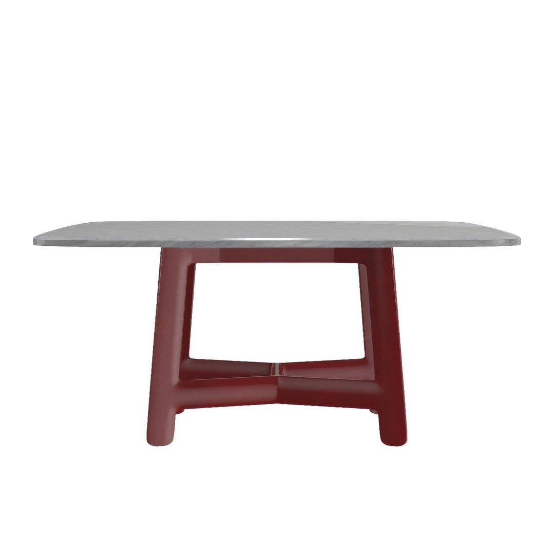 3D B And B Italia Alex Dining Table Squared - TurboSquid 2084256