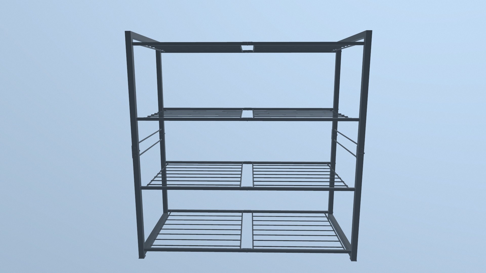 Metal Racks 3D Model - TurboSquid 2037250