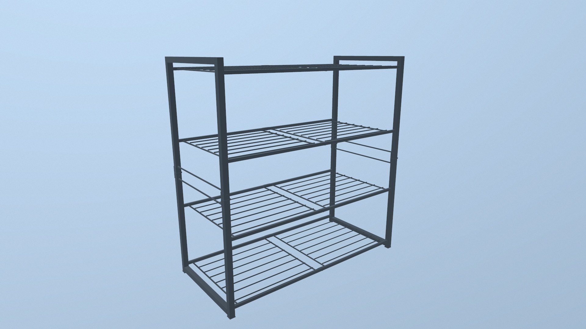 Metal Racks 3D Model - TurboSquid 2037250