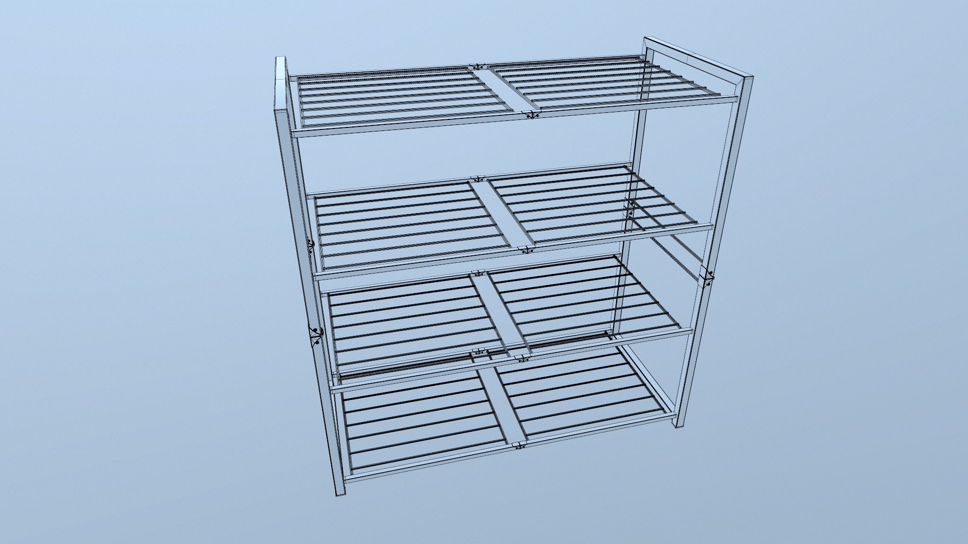 Metal Racks 3D Model - TurboSquid 2037250