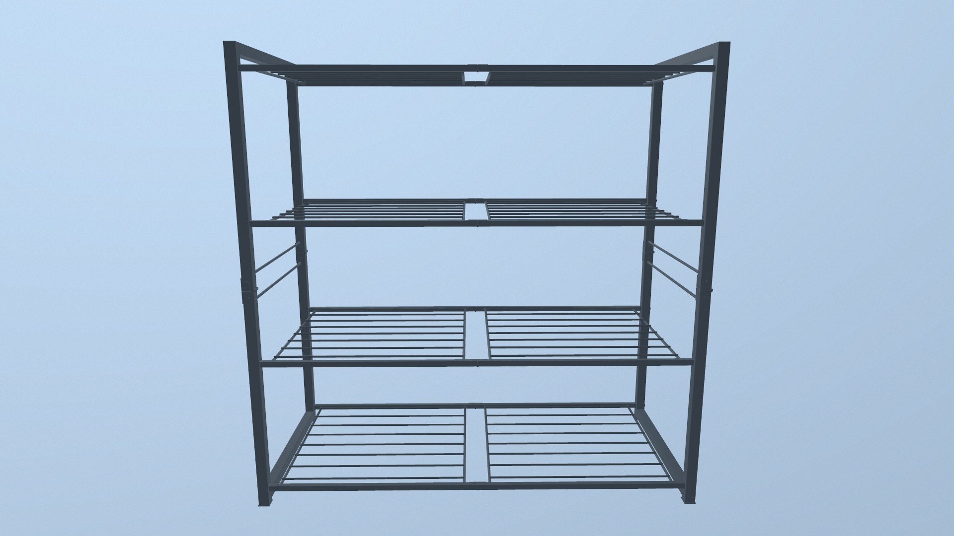 Metal Racks 3D Model - TurboSquid 2037250