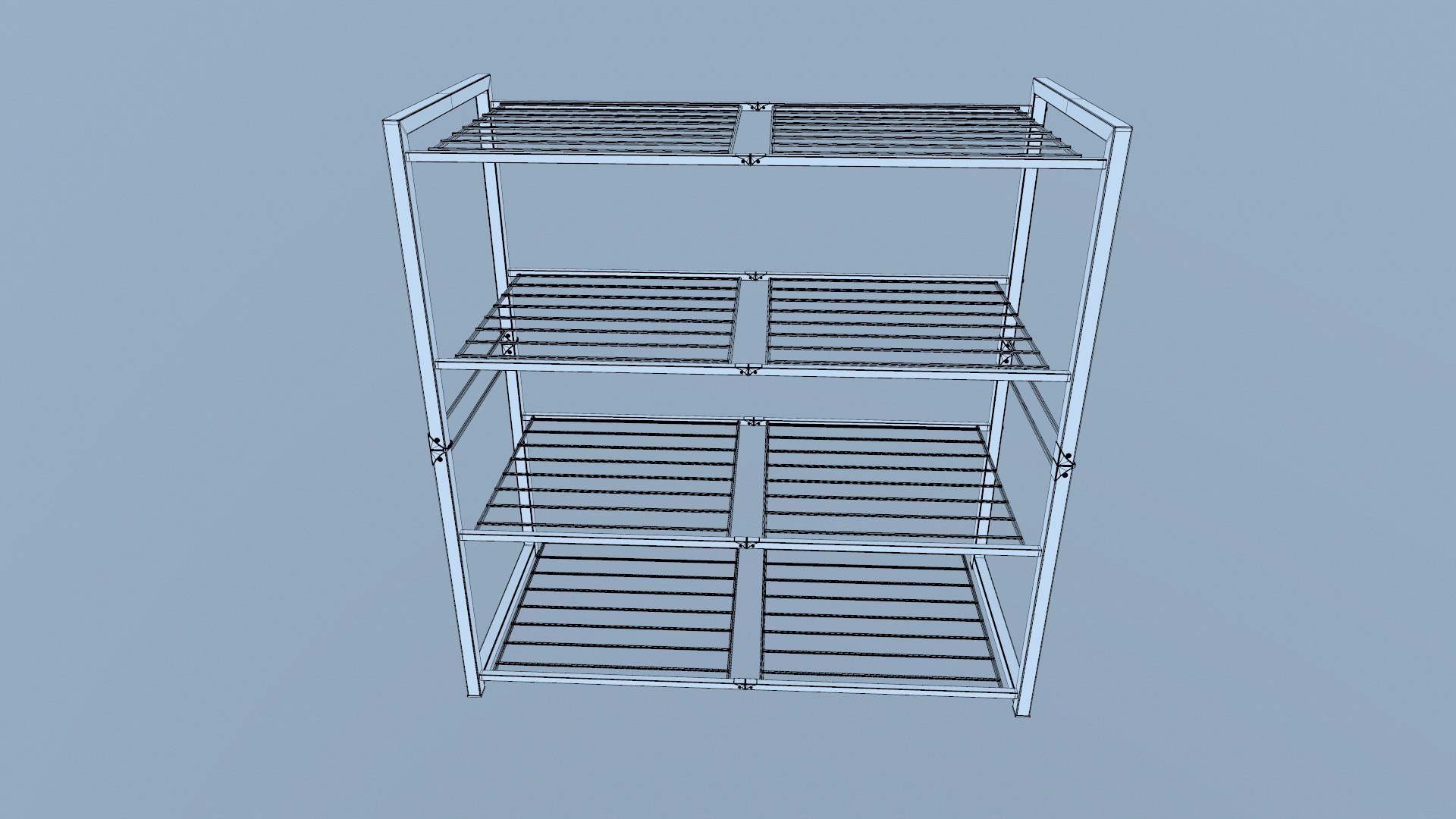 Metal Racks 3D Model - TurboSquid 2037250