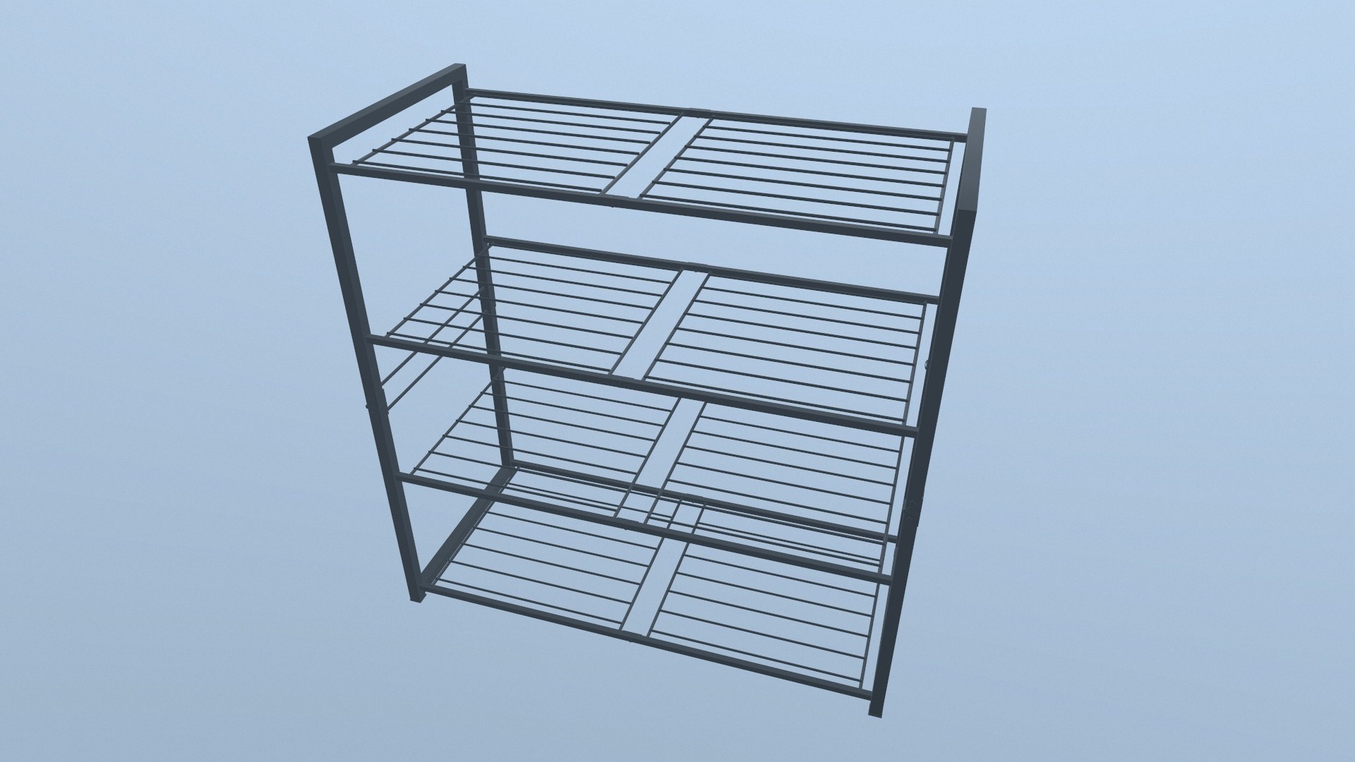Metal Racks 3D Model - TurboSquid 2037250