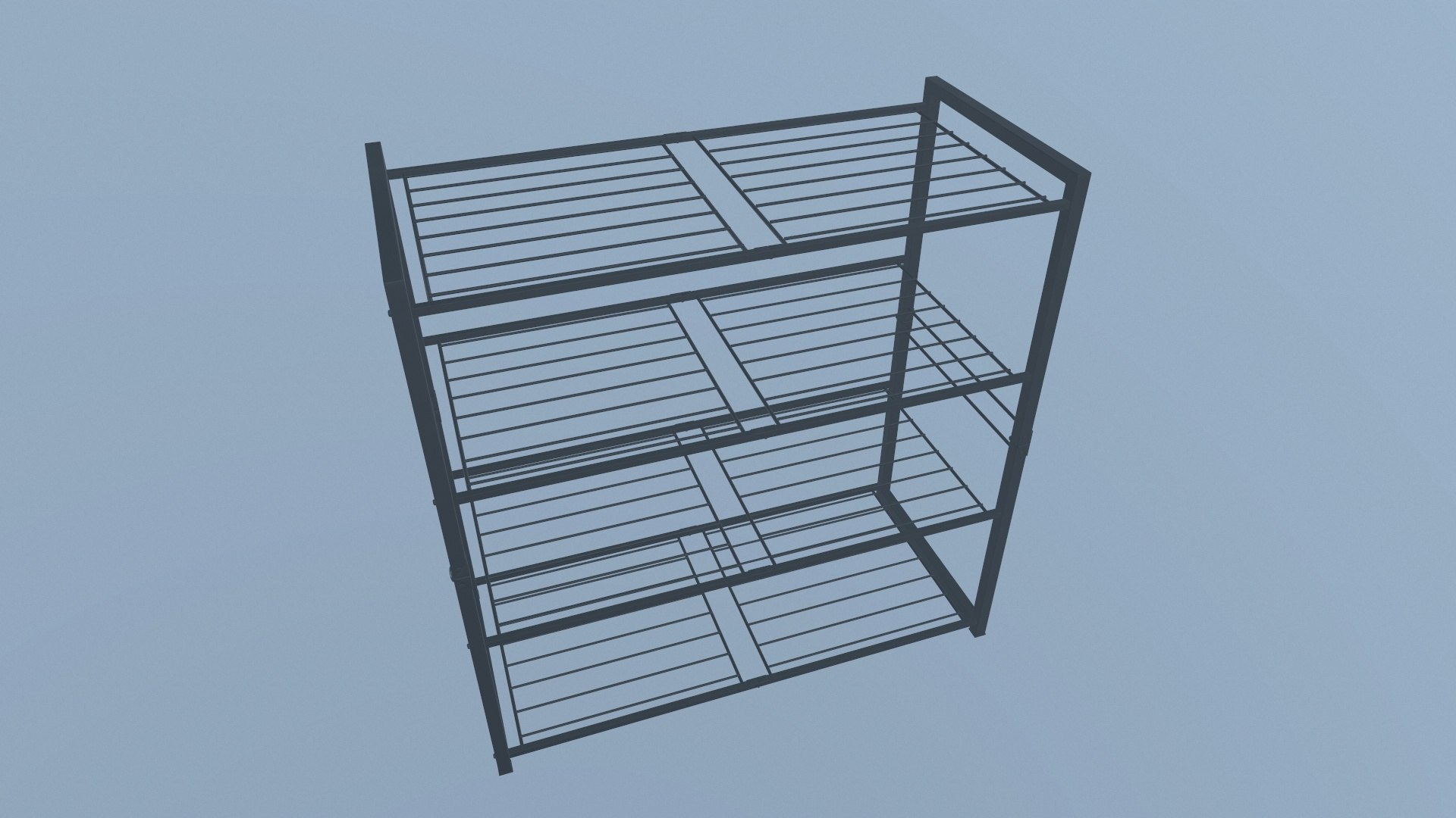 Metal Racks 3D Model - TurboSquid 2037250