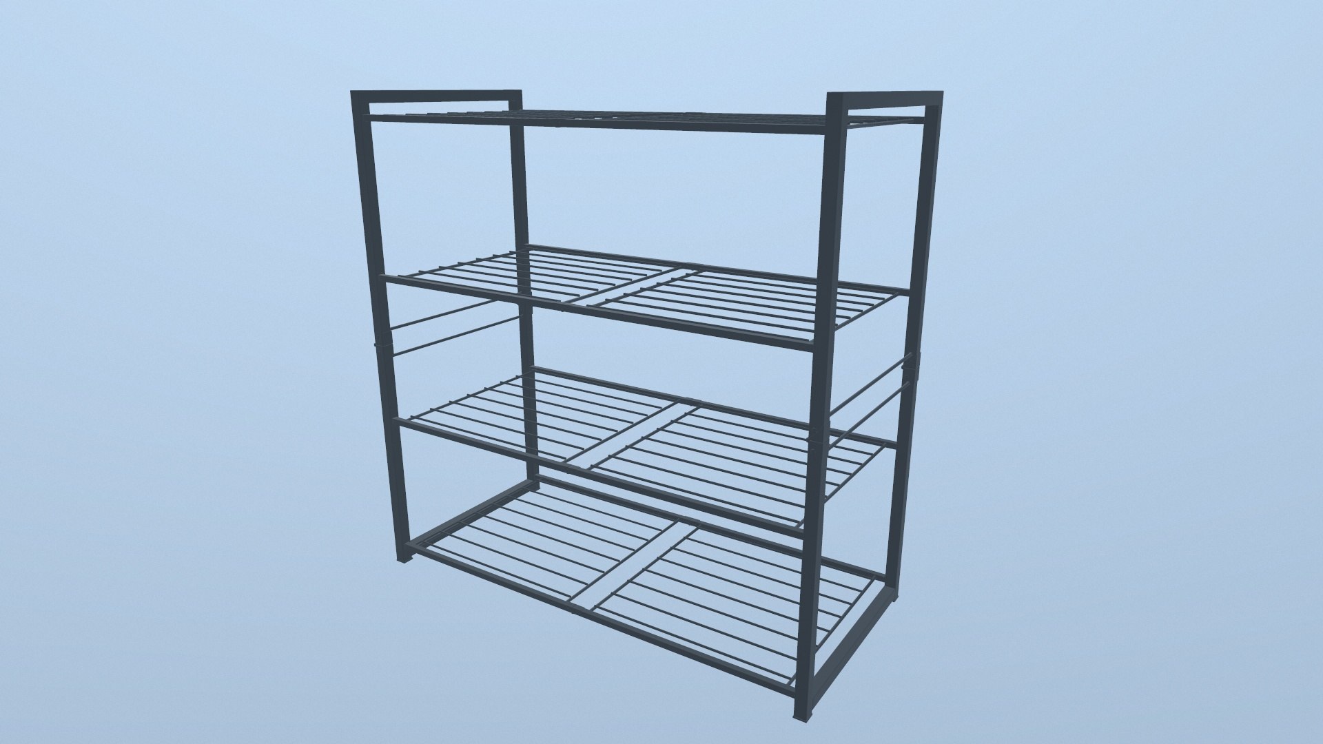 Metal Racks 3D Model - TurboSquid 2037250