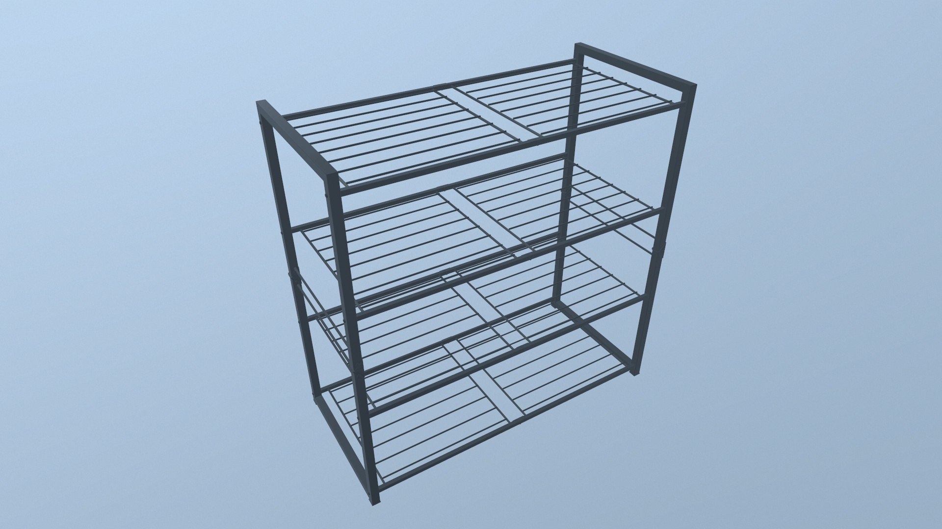 Metal Racks 3D Model - TurboSquid 2037250