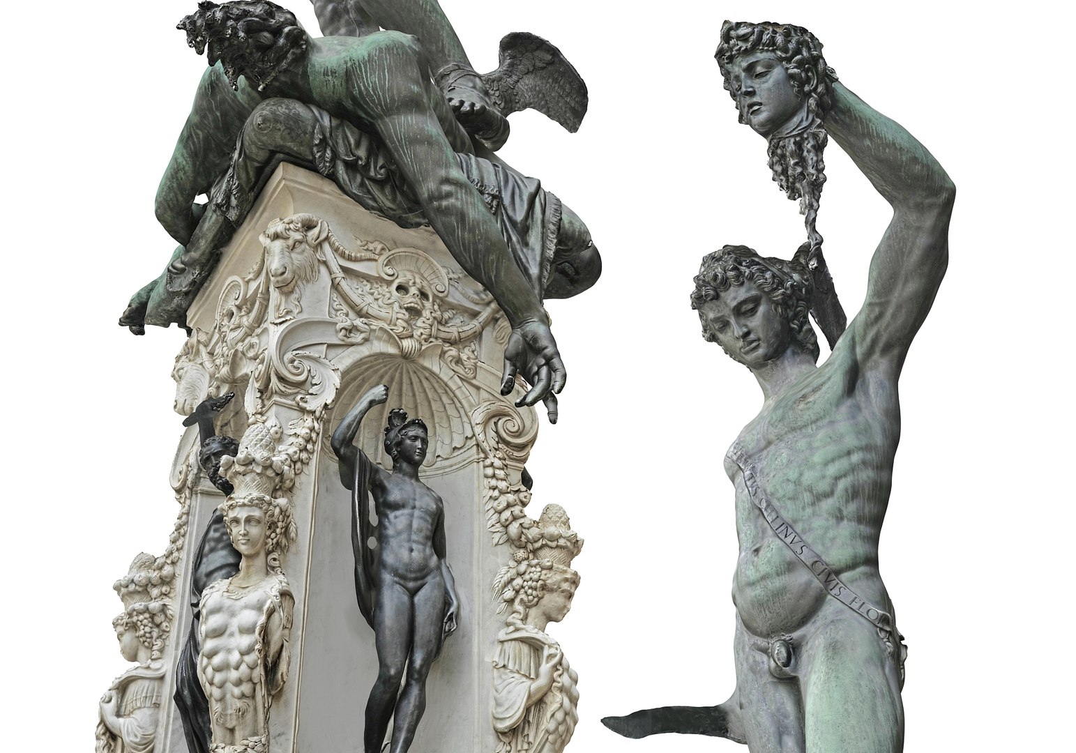 Perseus With The Head Of Medusa 3D Model - TurboSquid 2171702